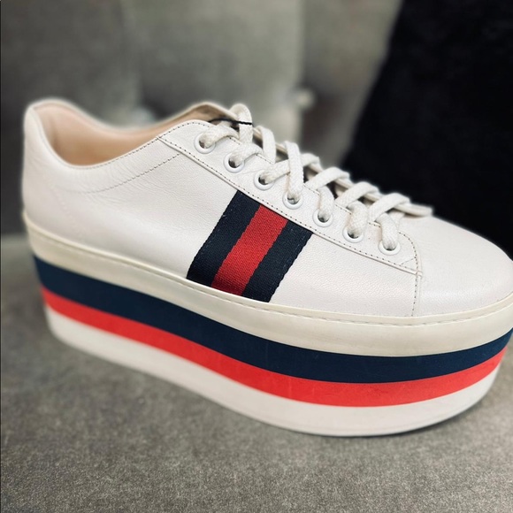 Gucci | Shoes | Gucci Platform Sneakers | Poshmark